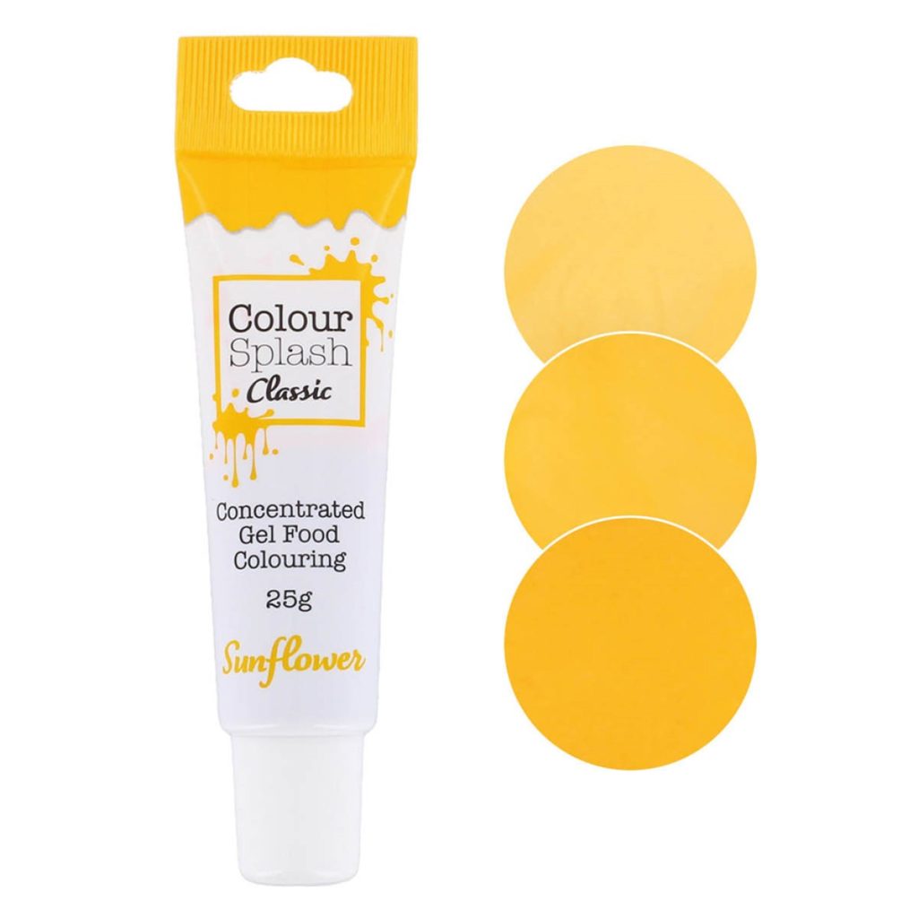 Sunflower Colour Splash Food Colouring Gel 25g
